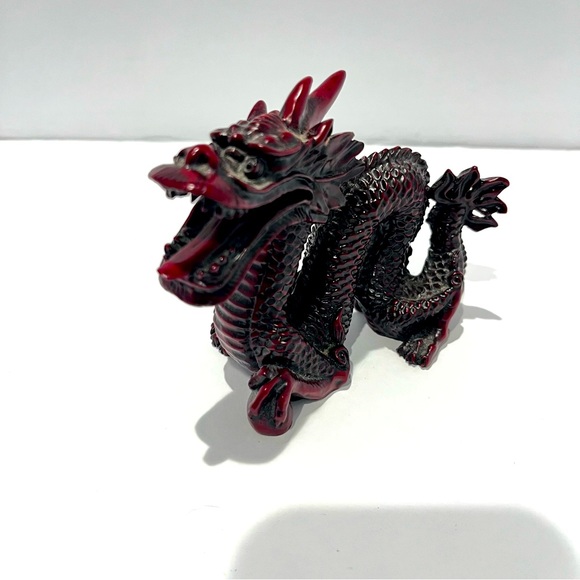 Other | Captivating Red Dragon Paperweight Adding A Touch Of Mystique ...